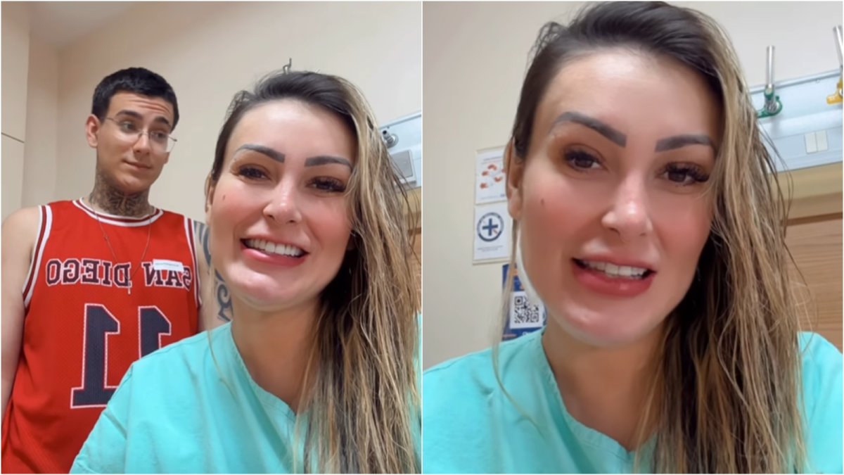 Foto: Arthur Urach é filho de Andressa e responsável pelos vídeos ...