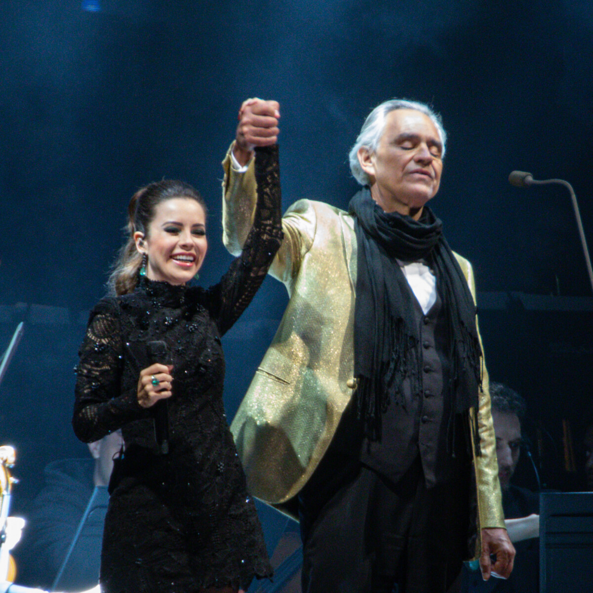 Foto: O show de Andrea Bocelli em São Paulo contou com a participação ...