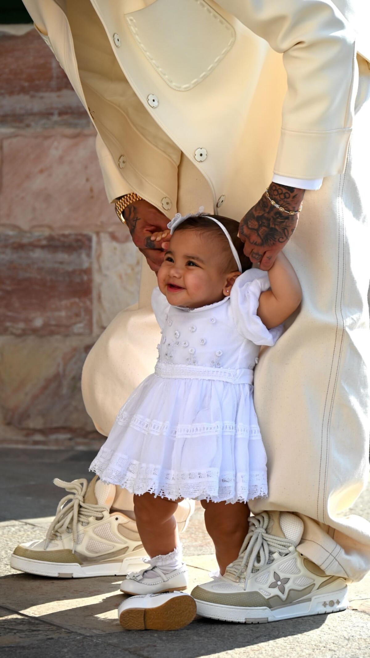 Foto: Mavie encantou pela beleza e pelo look luxuoso - Purepeople