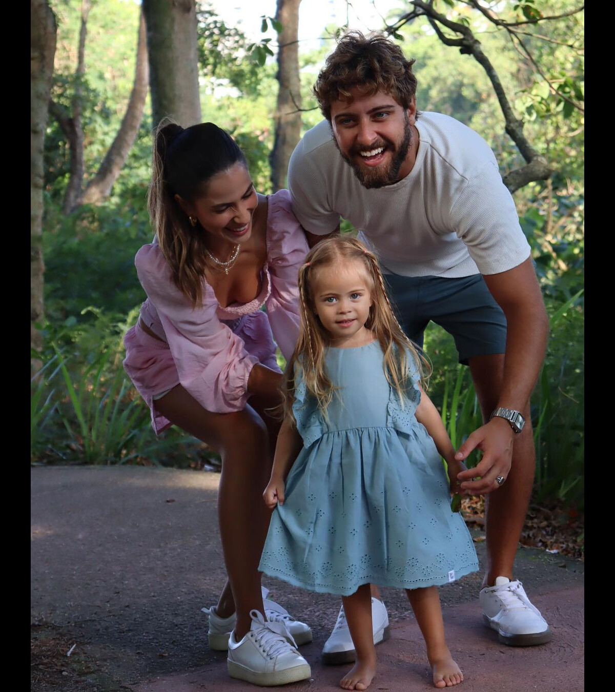 Foto: Eike Duarte e Natália Vivacqua são pais de Filipa - Purepeople