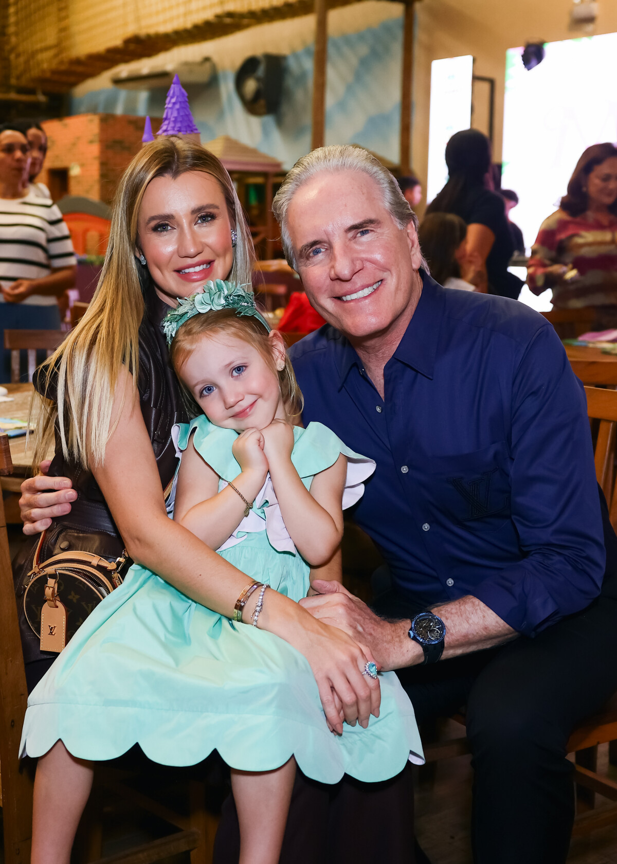 Foto: Roberto Justus e a esposa Ana Paula Siebert estiveram presentes ...