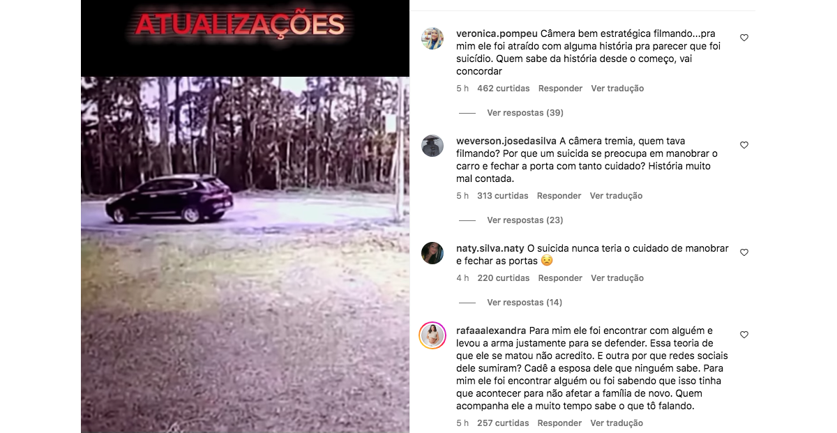 Foto: Suposto último vídeo de Daniel Mastral em vida causou polêmica na ...