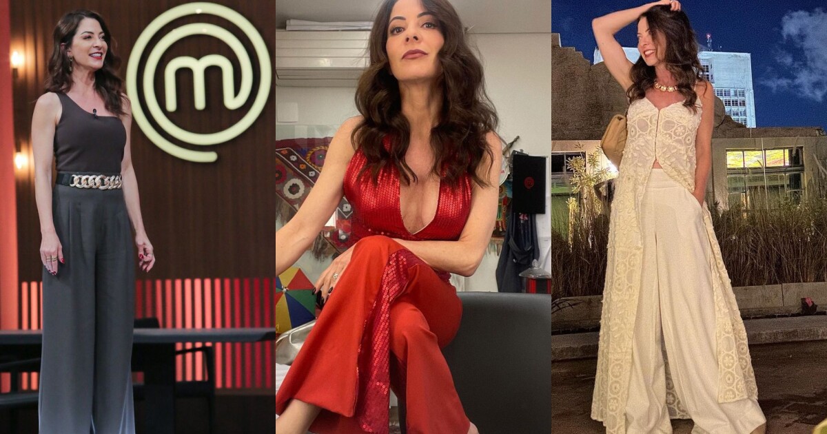 Para tudo! Ana Paula Padrão, do 'MasterChef Brasil', tem looks ...