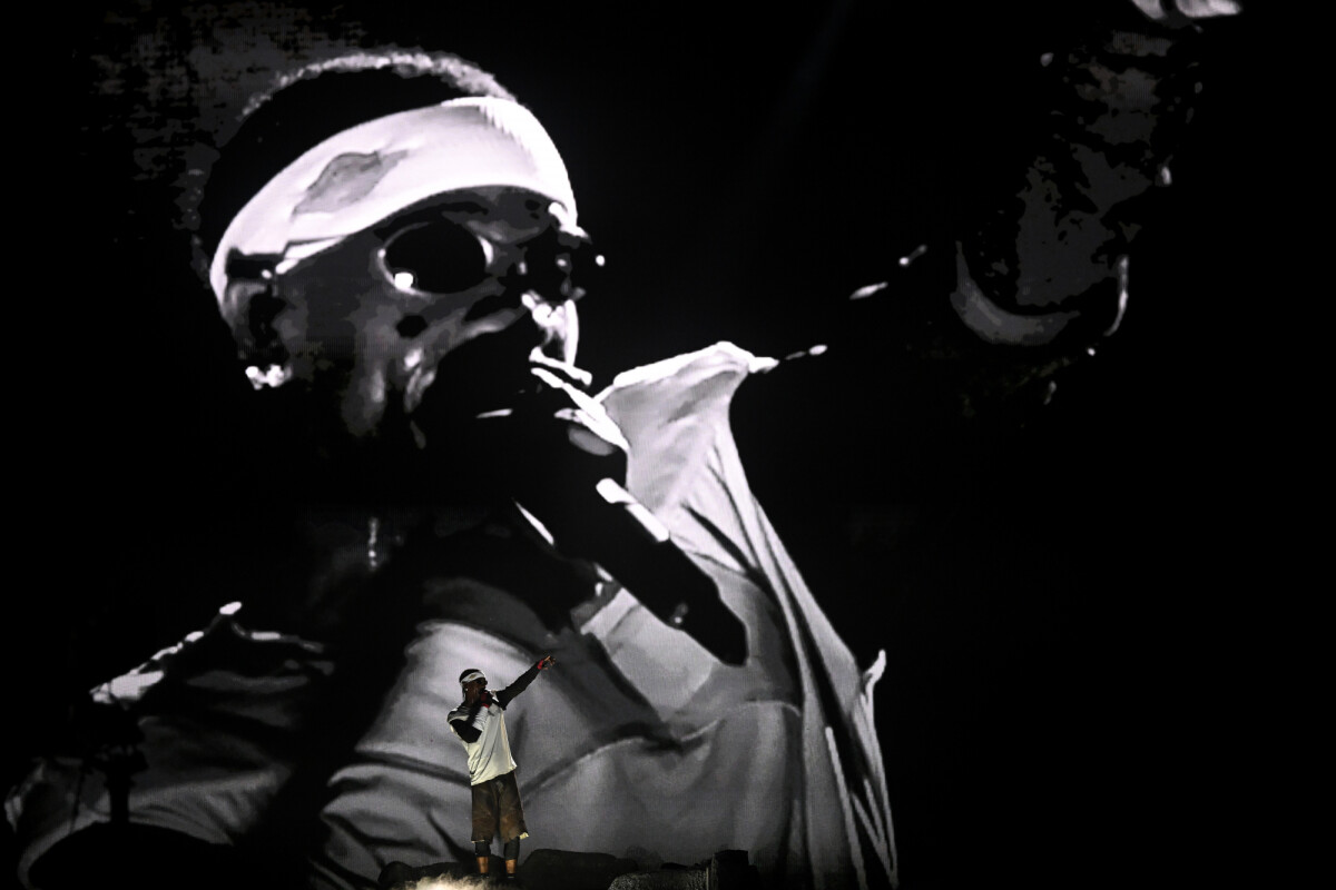 Foto: Travis Scott se apresentou no Rock in Rio 2024 nesta sexta-feira ...