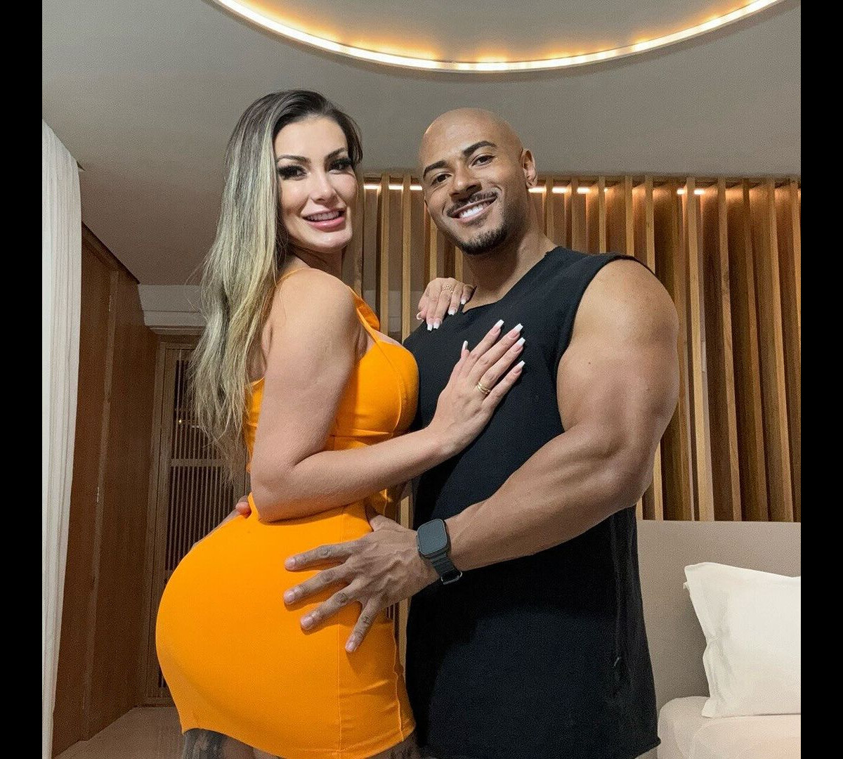 Foto: Andressa Urach e Lucas Ferraz terminam namoro de quase 8 meses em setembro de 2024 ...
