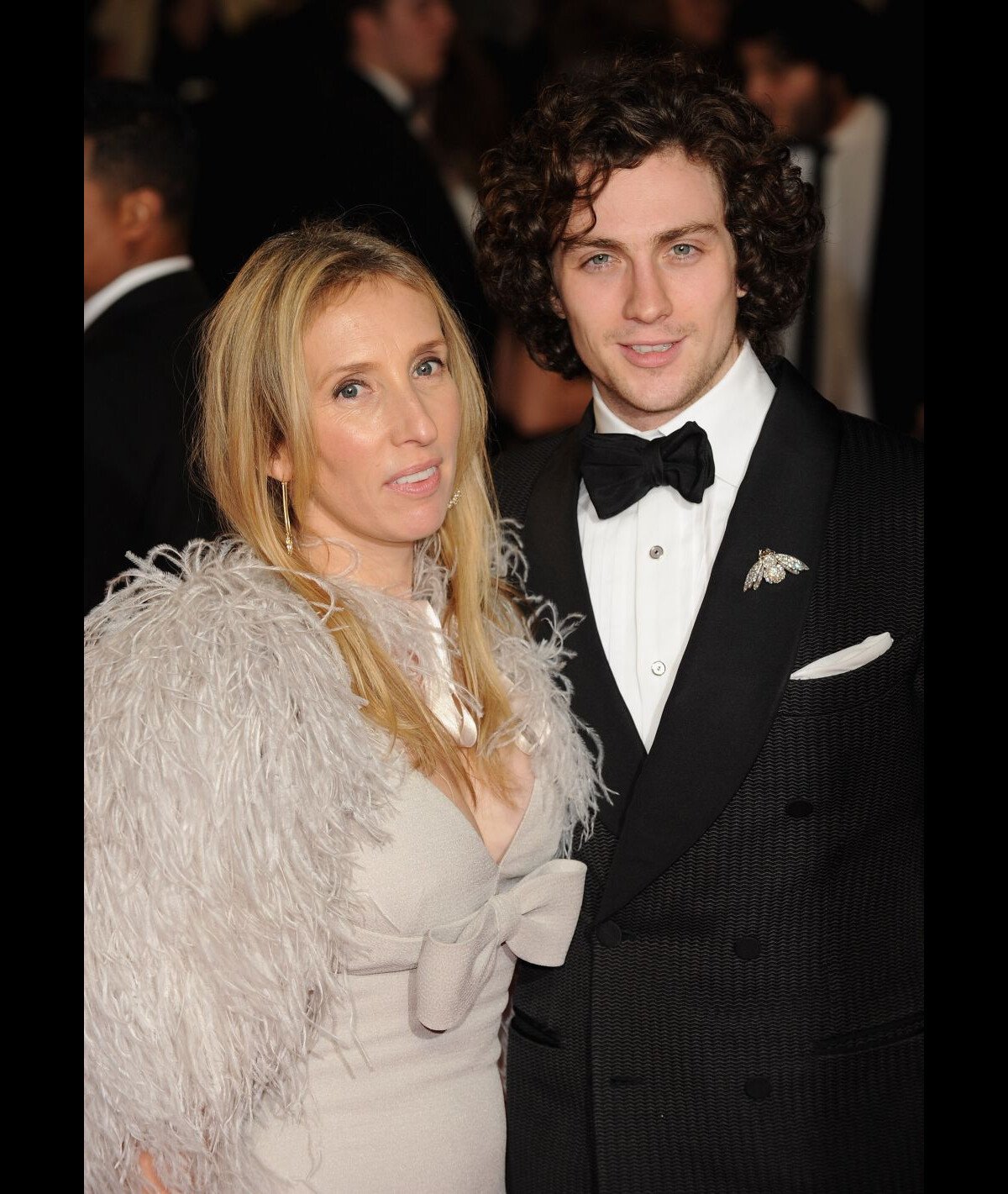 Foto: Sam Taylor-Johnson, esposa do ator Aaron Taylor-Johnson, foi ...