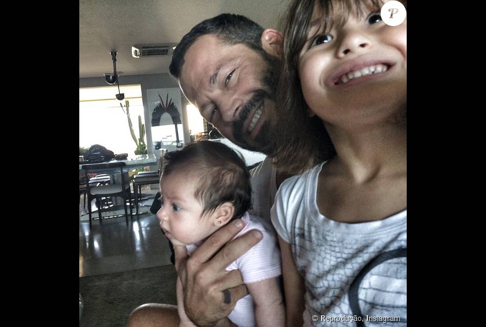 Malvino Salvador também é pai de Sofia, de 6 anos, fruto do seu ...
