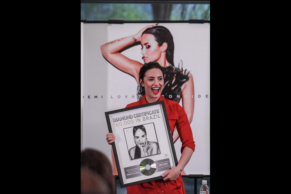 Foto: Demi Lovato lançou o álbum 'Confidente em São Paulo, nesta quarta ...