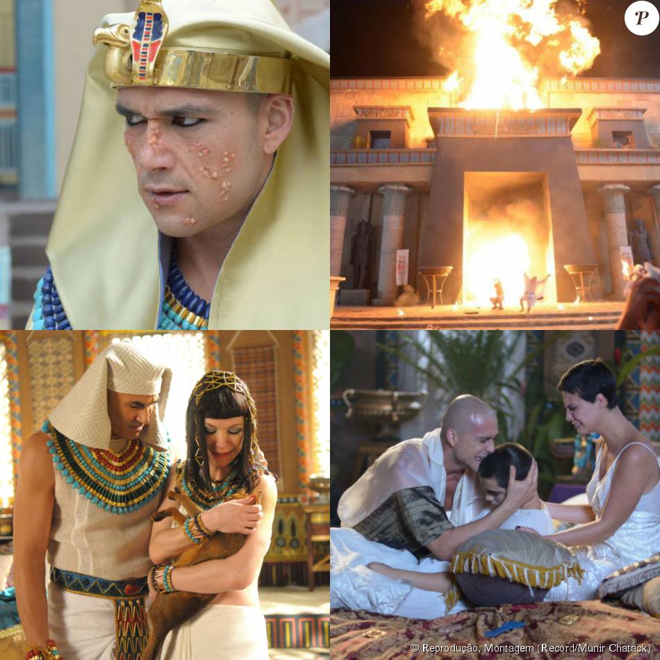 Novela 'Os Dez Mandamentos': relembre as 10 pragas que atingiram reino ...