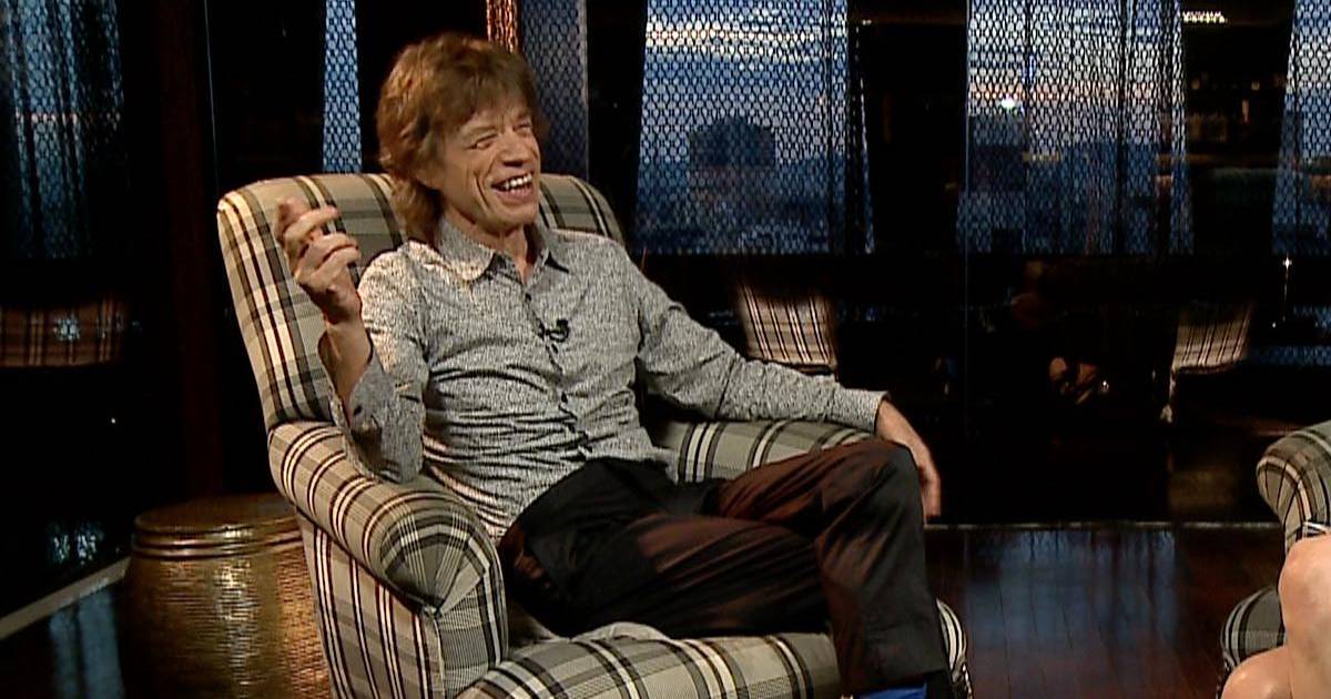 Luciana Gimenez entrevistou Mick Jagger, em São Paulo, para o Superpop ...