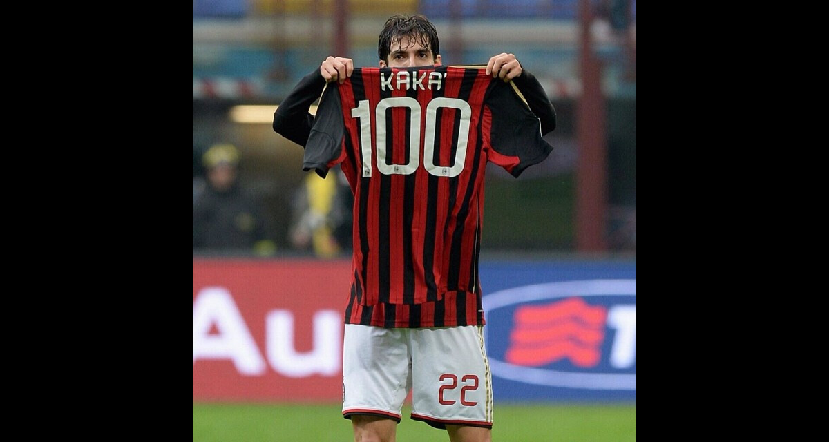 Foto: Kaká atinge 100 gols com camisa do Milan - Purepeople