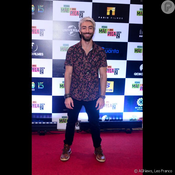 Rodrigo Pandolfo na pré-estreia do filme 'Minha Mãe é Uma Peça 2' em ...