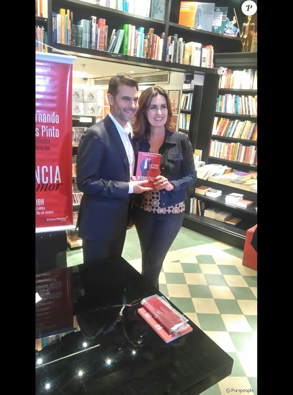 Dr. Fernando Gomes foi prestigiado por Fátima Bernardes ao lançar seu ...