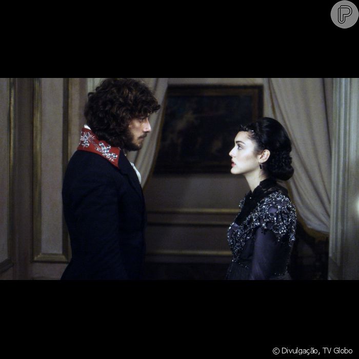 Anna (Isabelle Drummond) e Joaquim (Chay Suede) vivem sua segunda noite ...