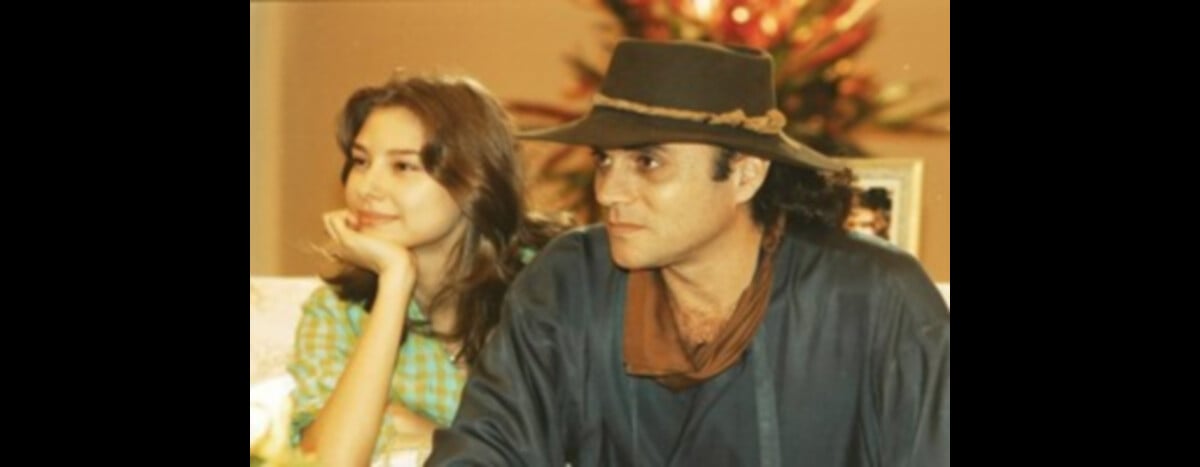 Foto: Almir Sater formou par romântico com Lavínia Vlasak em 'O Rei do ...