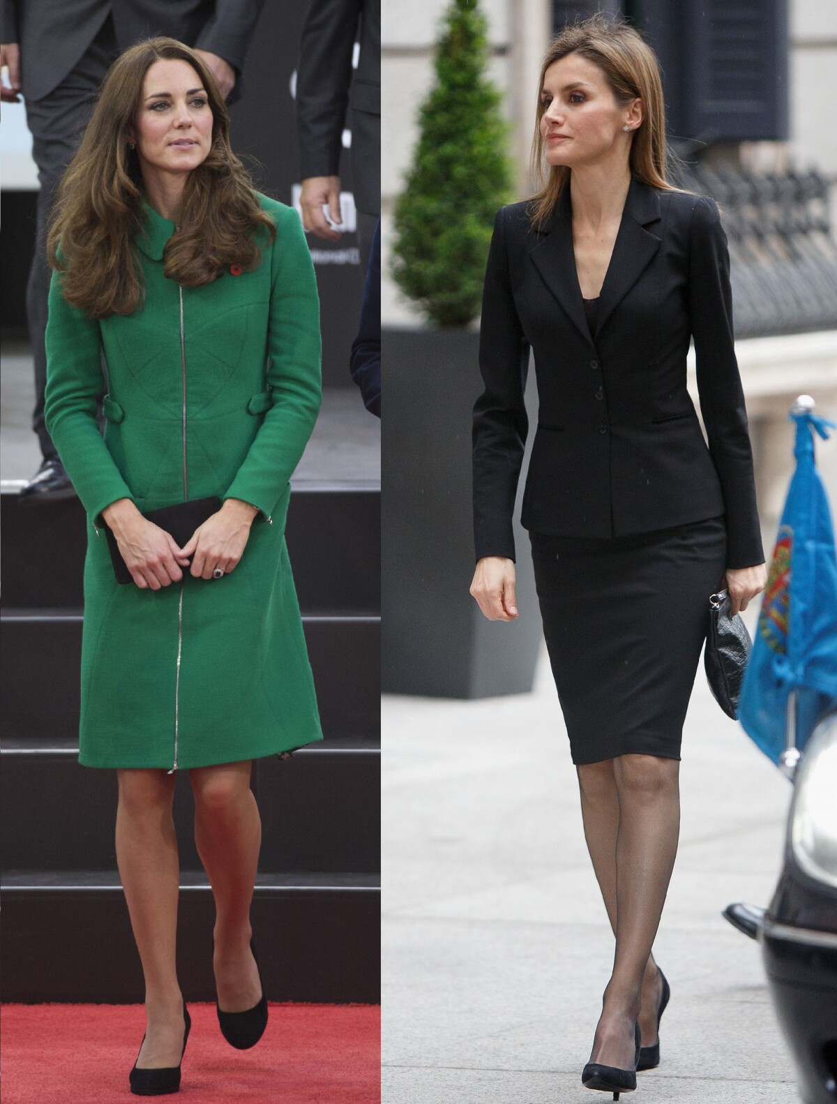 Foto: Kate Middleton adora trench coat e costuma usar vestidos ...