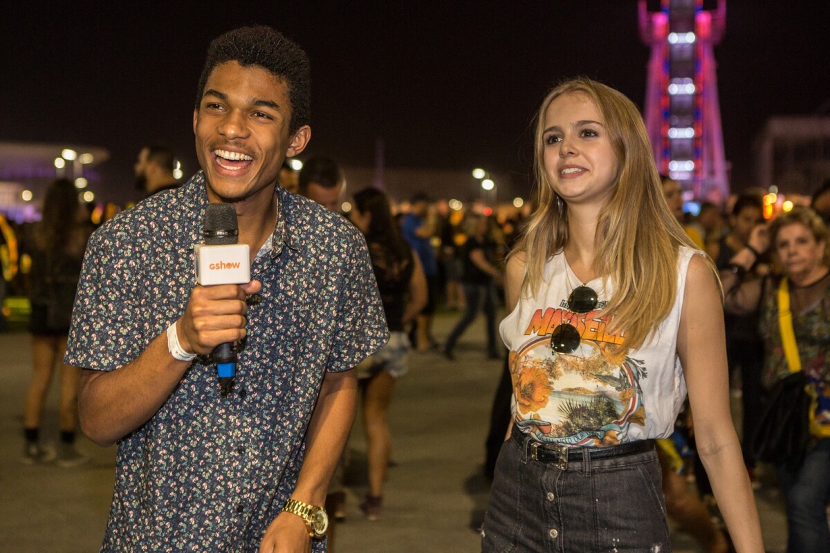 Foto: Isabelle Scherer atuou como repórter do 'Gshow' no Rock in Rio ...