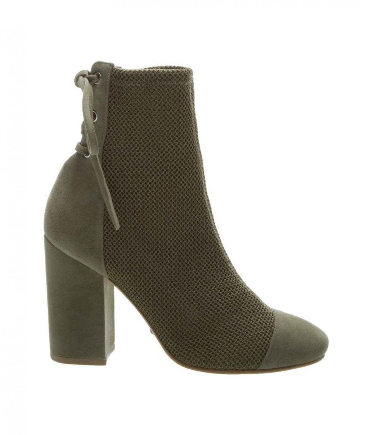 Foto: Sock boots com amarração deep na cor verde por R$480 na Schutz ...