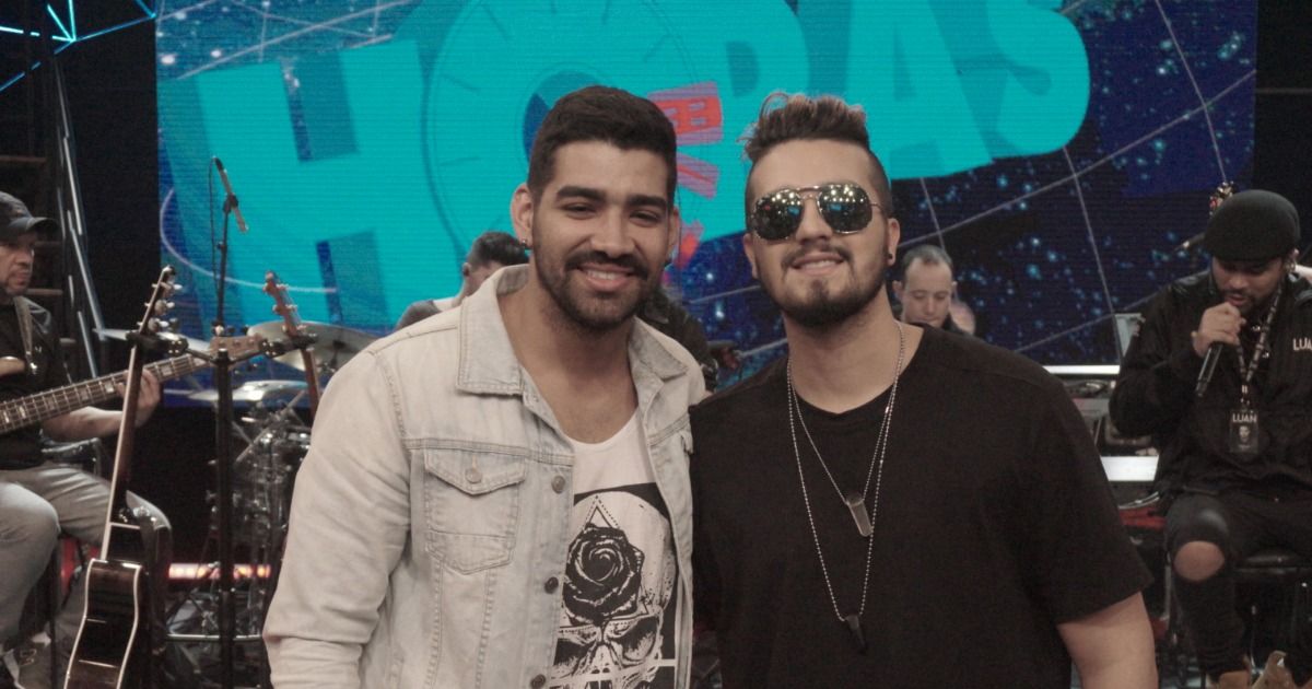 Luan Santana também soltou a voz ao lado de Dilsinho - Purepeople Luan Santana também soltou a voz ao lado de Dilsinho - Purepeople
