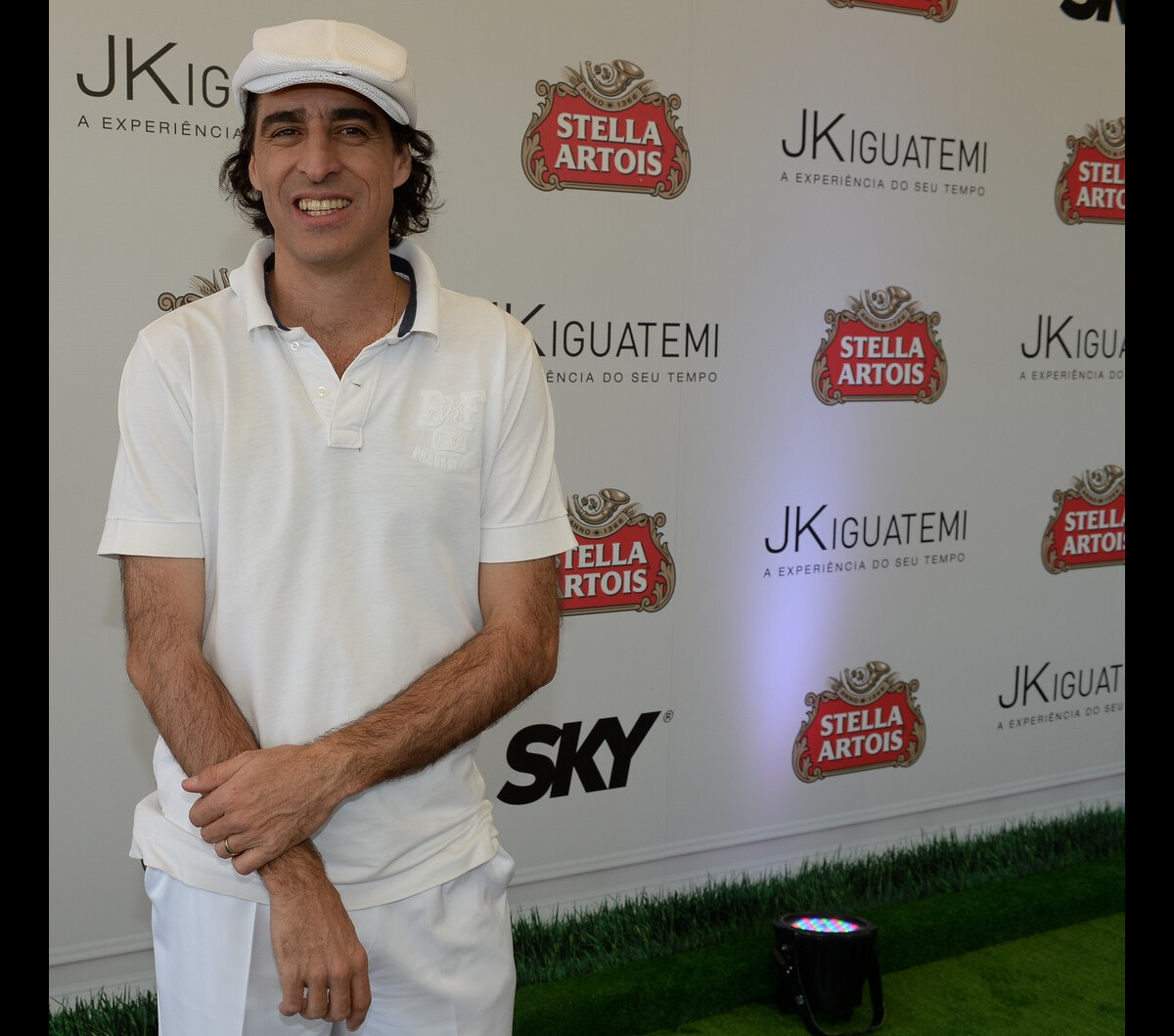 Foto: Fernando Meligeni realizou para os convidados uma partida ...