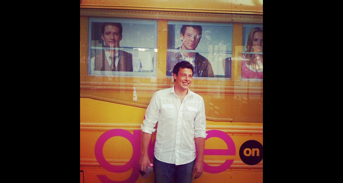 Foto: Cory Monteith recebeu homenagens de fãs da série "Glee", e dos ...