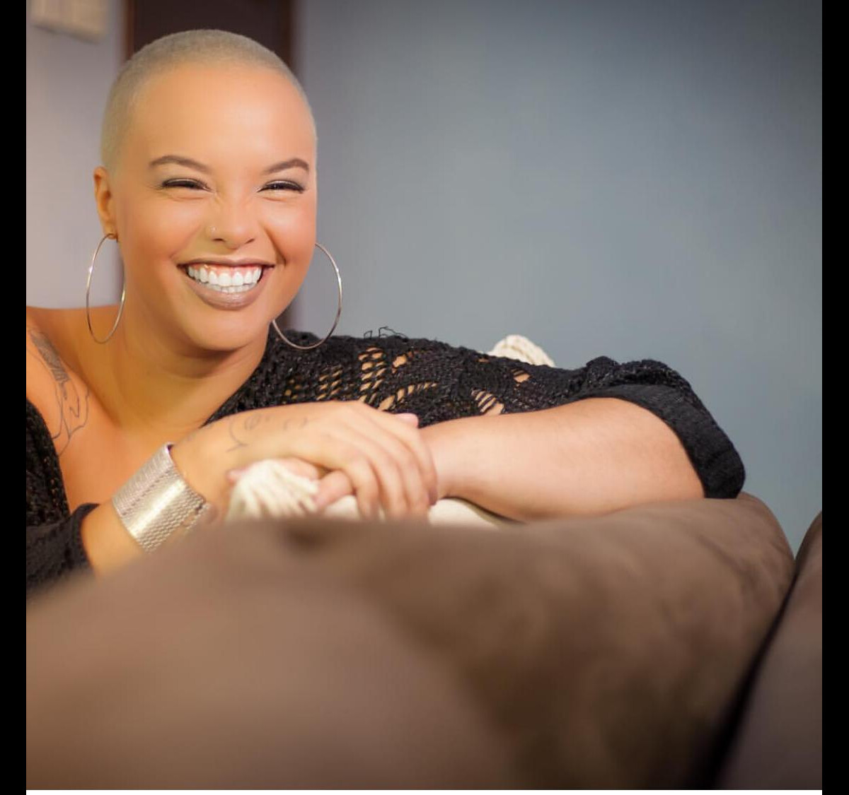 Foto: Yasmin Victória, do Rio de Janeiro, raspou o cabelo depois de uma ...