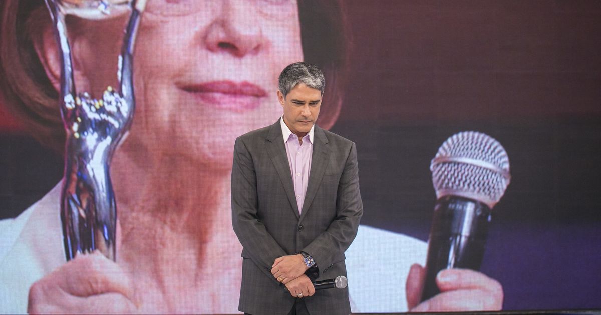 William Bonner perdeu o pai, William Bonemer, em novembro de 2016 ...