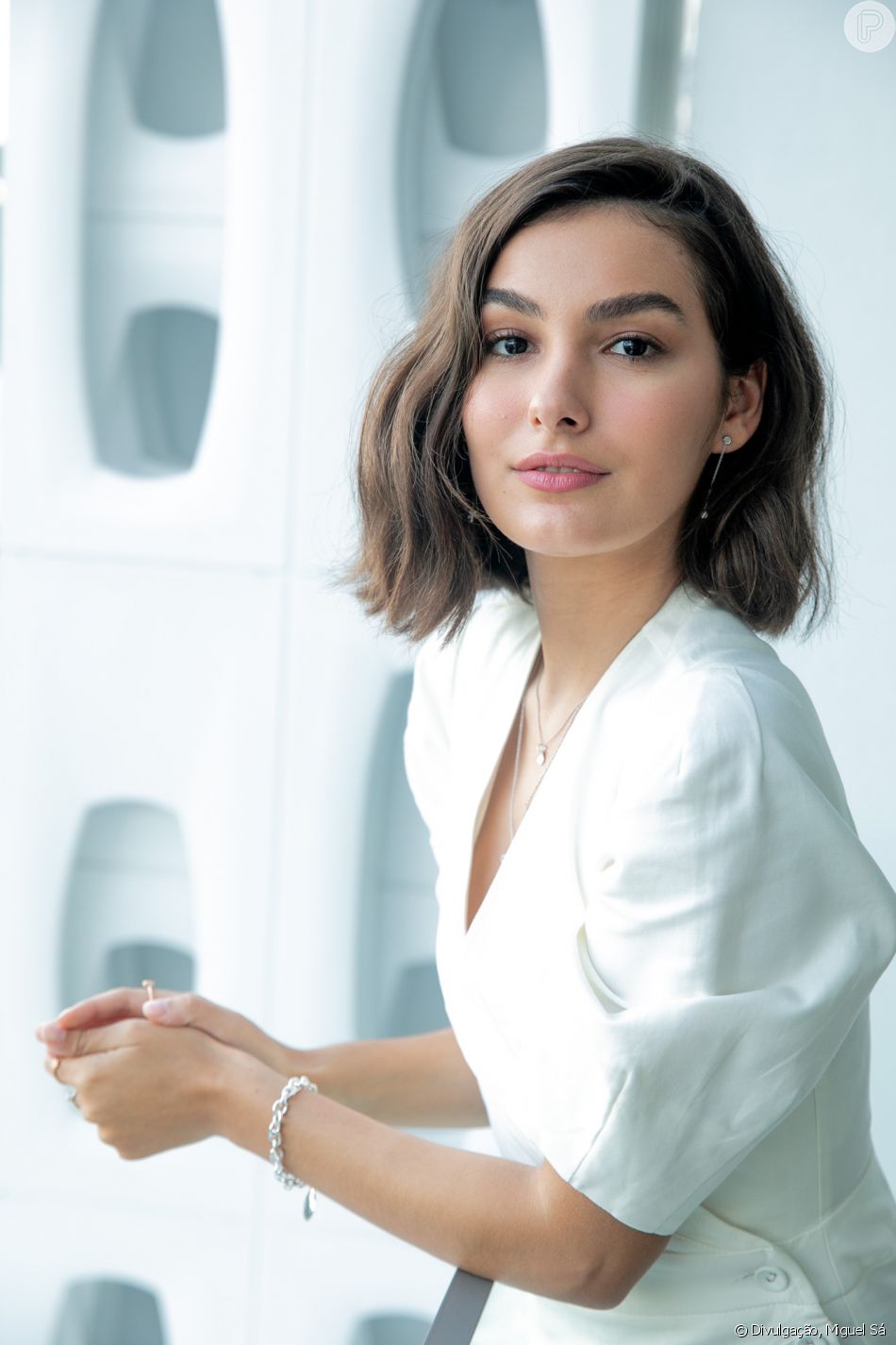 Marina Moschen também compareceu ao lançamento de coleção de joias de ...