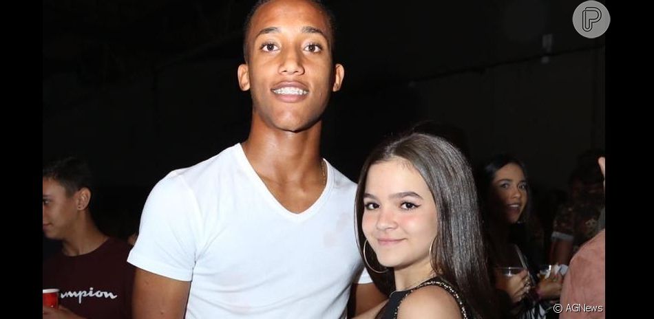 Mel Maia e o jogador João Pedro compartilharam fotos juntos pela 1ª vez ...