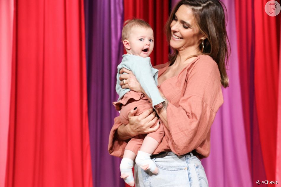Filha mais nova de Fernanda Lima e Rodrigo Hilbert, Maria Manoela ...