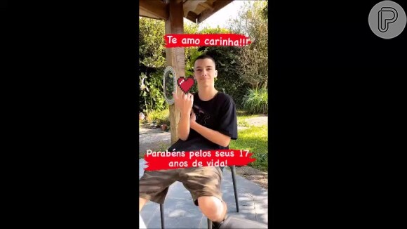 Vídeo: Filho de Felipe Titto ganhou homenagem do pai em rede social ...