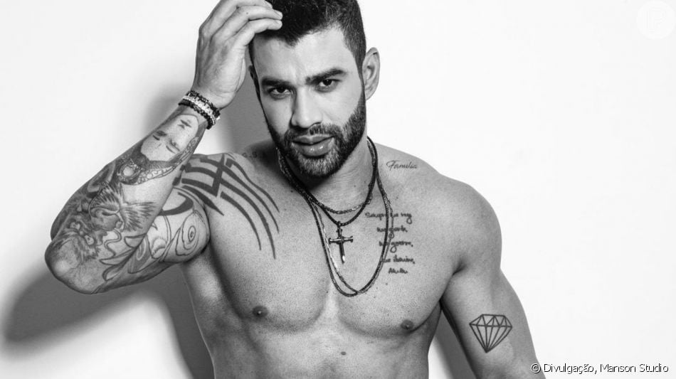 Gusttavo Lima exibe barriga definida em foto sem camisa e famosos ...