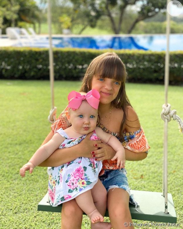 Roberto Justus mostra filha Rafaella com irmã Vicky em foto e Ticiane ...