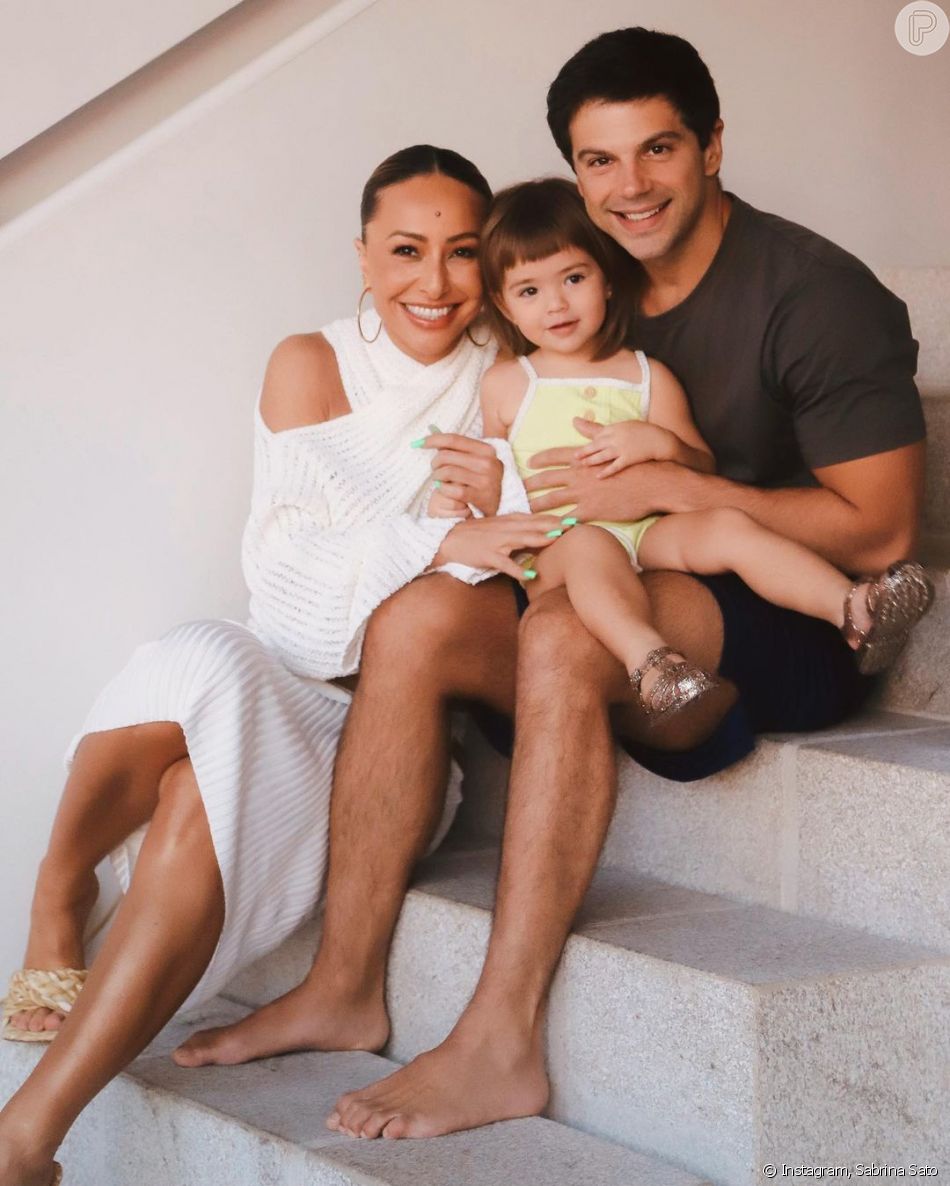 Sabrina Sato e Duda Nagle são os pais de Zoe, de 2 anos - Purepeople