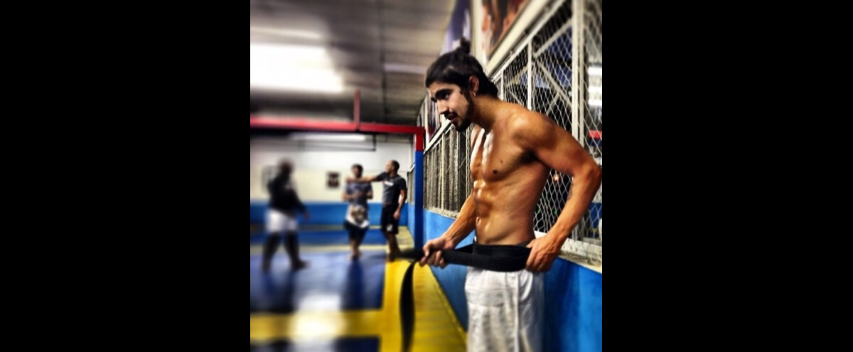 Foto: Caio fez um laboratório intenso nos tatames e exibe o corpo ...