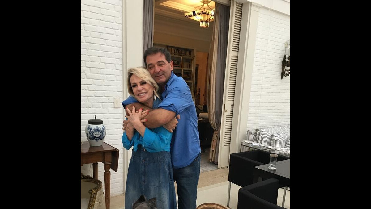 Foto: Ana Maria Braga e Johnny Lucet foram casados por 1 ano - Purepeople