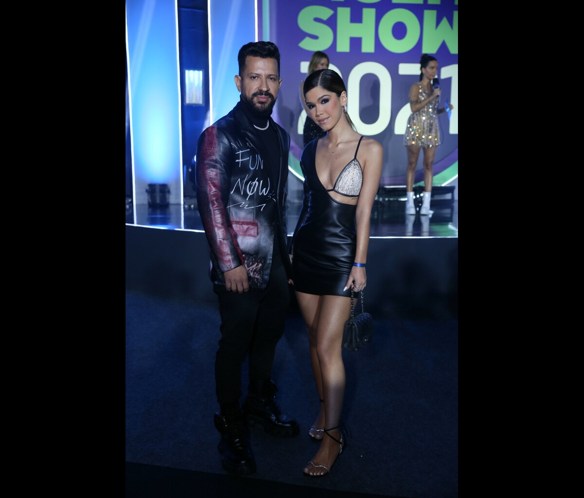 Foto: Dennis DJ foi com a filha, Tilia, no 'Prêmio Multishow 2021 ...