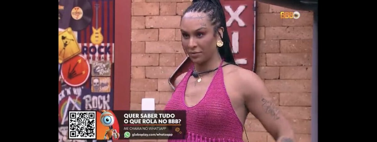 Foto: No 'BBB 22', Linn da Quebrada destacou, ao vivo, que tinha o ...