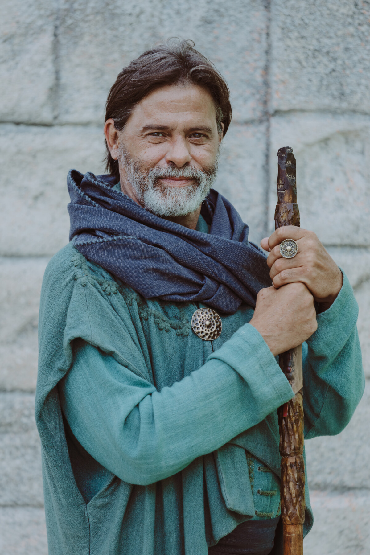 Foto: Aitofel (Marcos Winter) na 2ª temporada da novela/série 'Reis ...