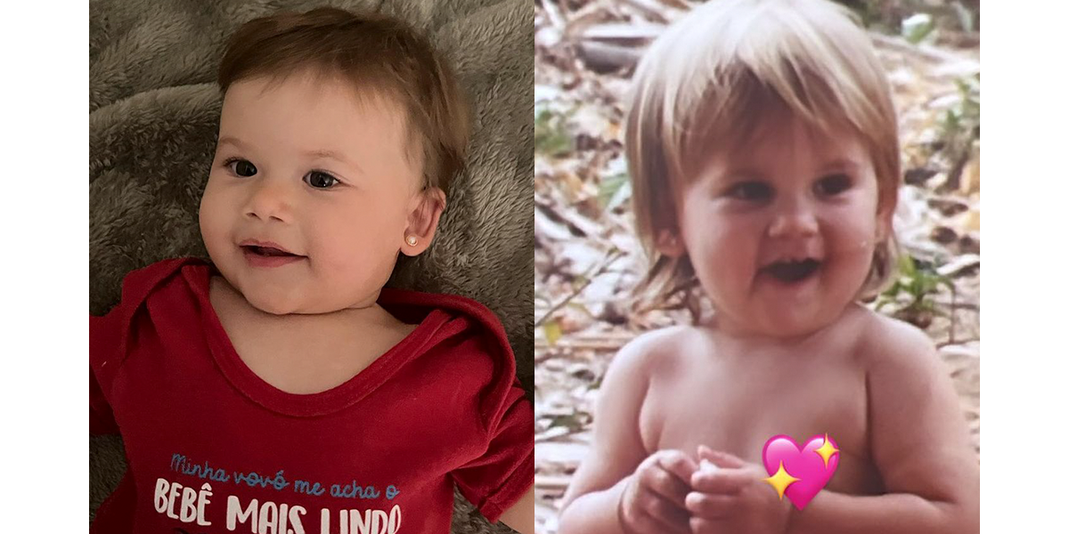 Foto: Compare: Maria Alice e Virgínia Fonseca, ainda bebê - Purepeople