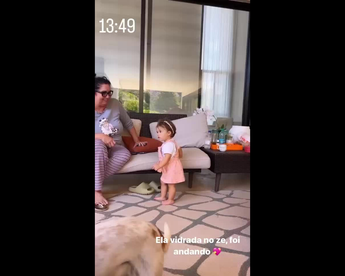 Vídeo: Virgínia Fonseca mostra Maria Alice andando até Zé Felipe: 'E ...