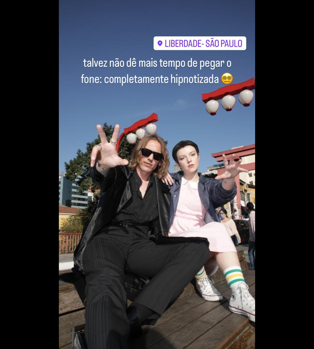 Foto: Jamie também conheceu alguns pontos turísticos de São Paulo ...