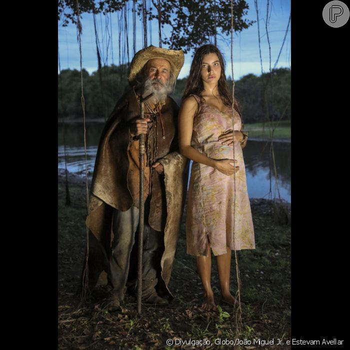 Juma segue o conselho do Velho do Rio no parto da primeira filha, na ...