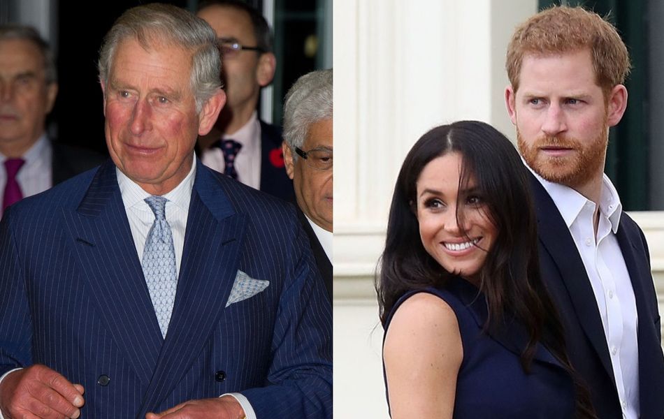Rei Charles III põe foto de Meghan Markle e Harry e sua mesa. Veja ...