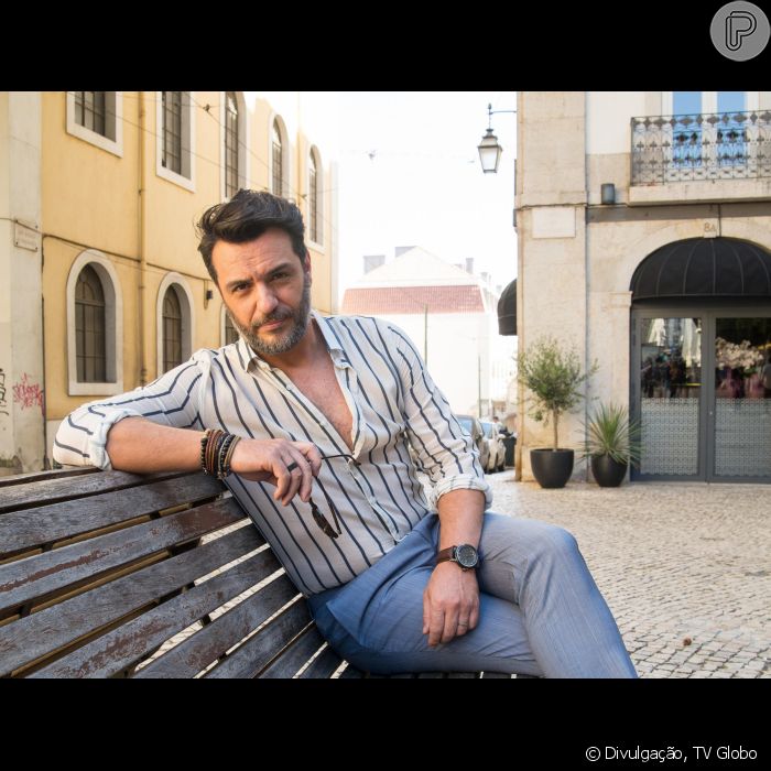 Na novela 'Travessia', Moretti (Rodrigo Lombardi) se casa com Guida ...