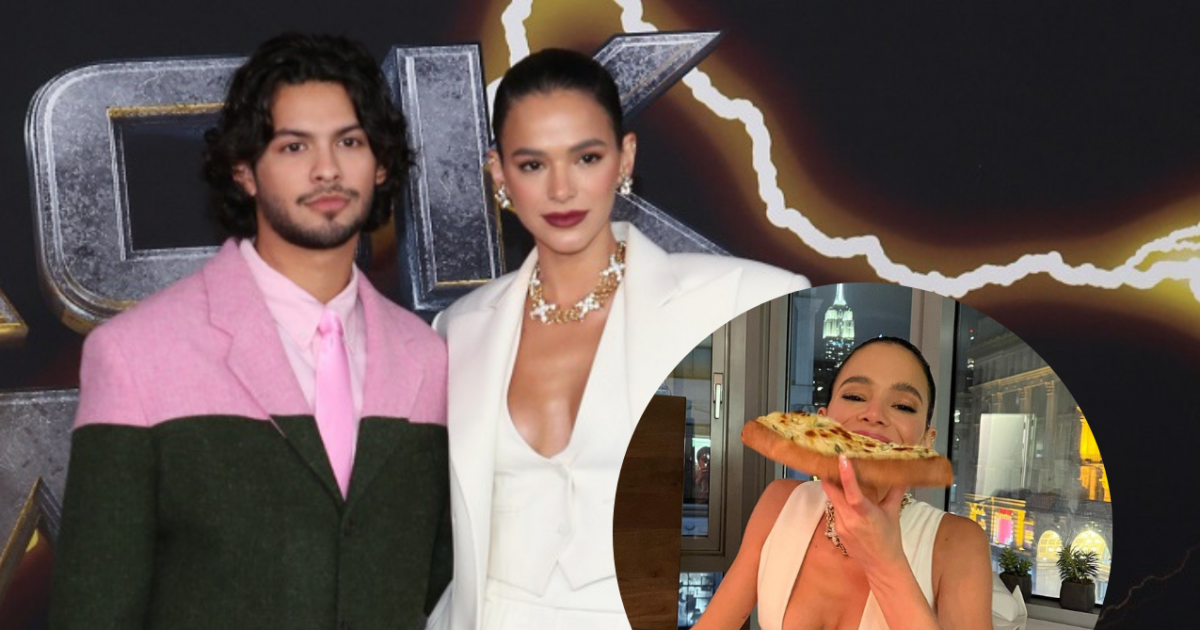 Bruna Marquezine e Xolo Maridueña gente como a gente! Casal fecha noite ...