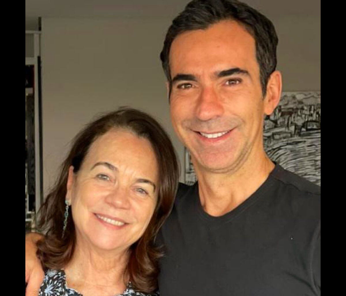 Foto: Cesar Tralli sobre a morte da mãe, Edna Tralli: 'Se eu puder ...