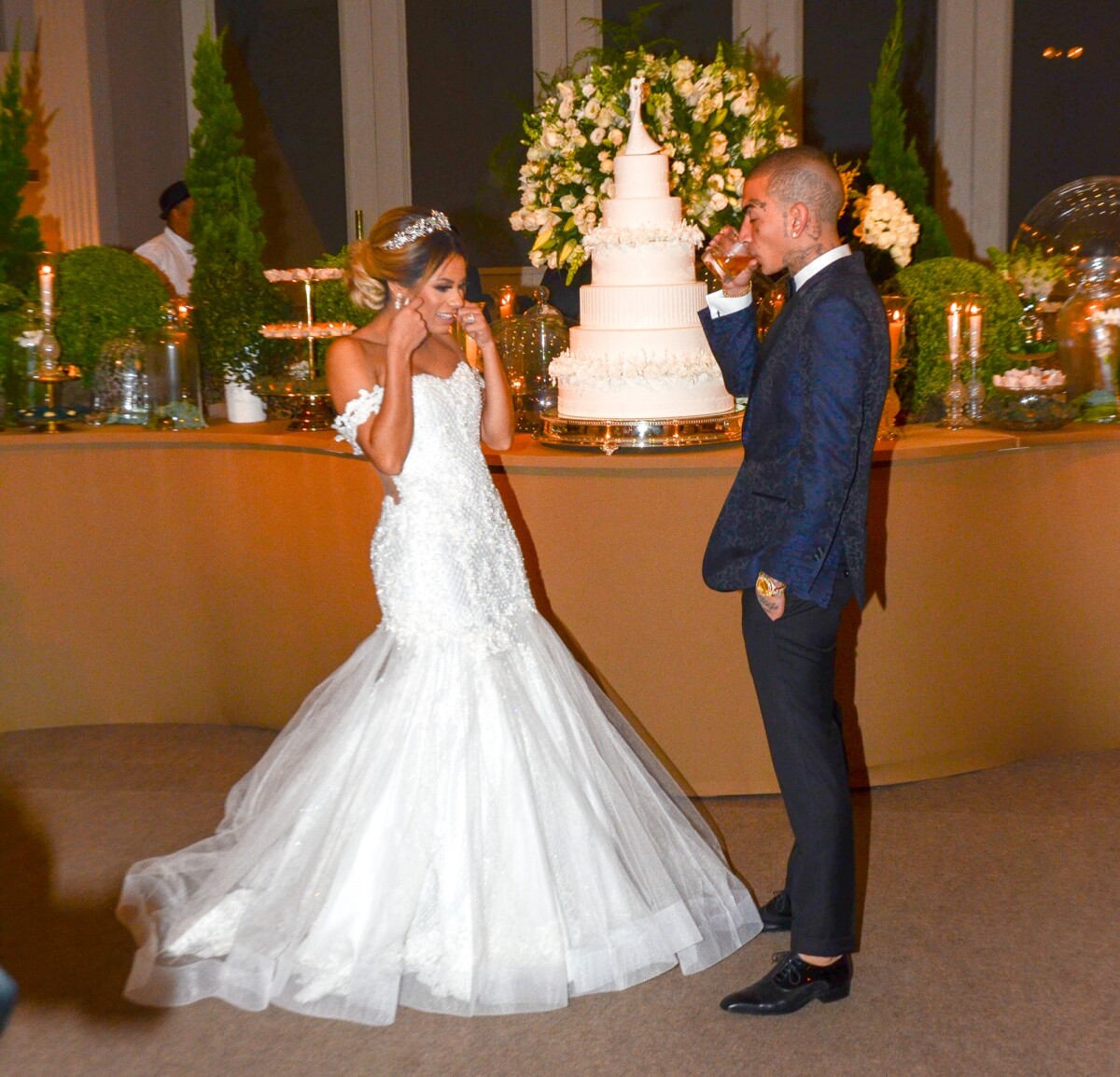 Foto: Lexa e MC Guimê se casaram em 2018 - Purepeople Foto: Lexa e MC Guimê se casaram em 2018 - Purepeople