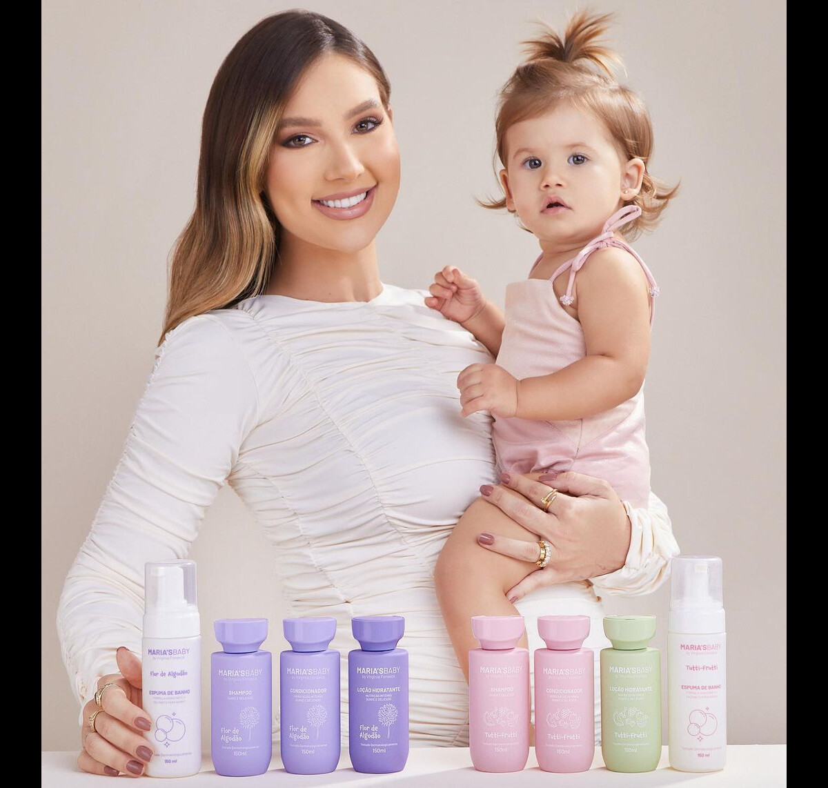 Foto: Virgínia Fonseca posa com Maria Alice na campanha de sua nova ...