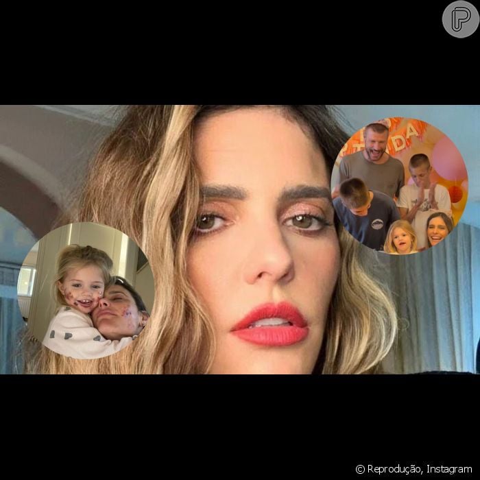 Fernanda Lima abriu o álbum de fotos da família para celebrar o ...